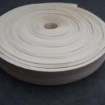Expanded Silicone Rubber Strip White Silicone Rubber White Rubber Strip