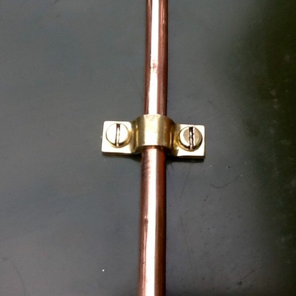 Steam Traction Engine Pipe Fasteners Solid Brass For 1/2" OD