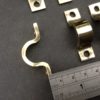 15mm Pipe Clips Brass For 15mm OD Pipes Brass