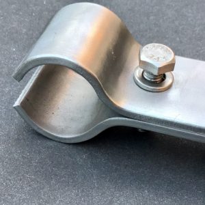 15mm 25mm Pole Clamp Double Size Combination Stainless Steel