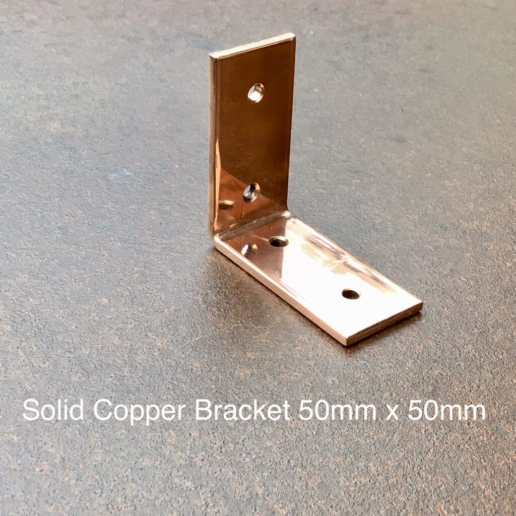 Copper Bracket 50mm x 50mm